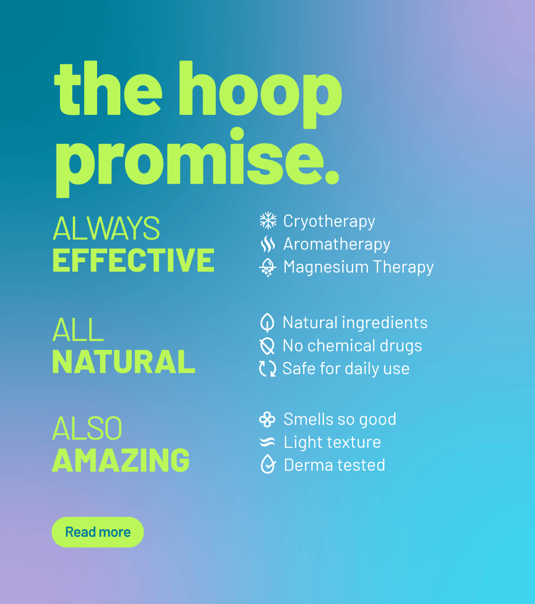 hoop | Relief & Recovery #LiveActive